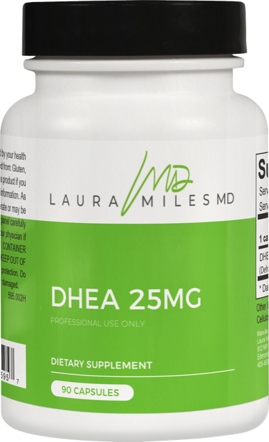 DHEA 25mg 90 caps – Laura Miles MD